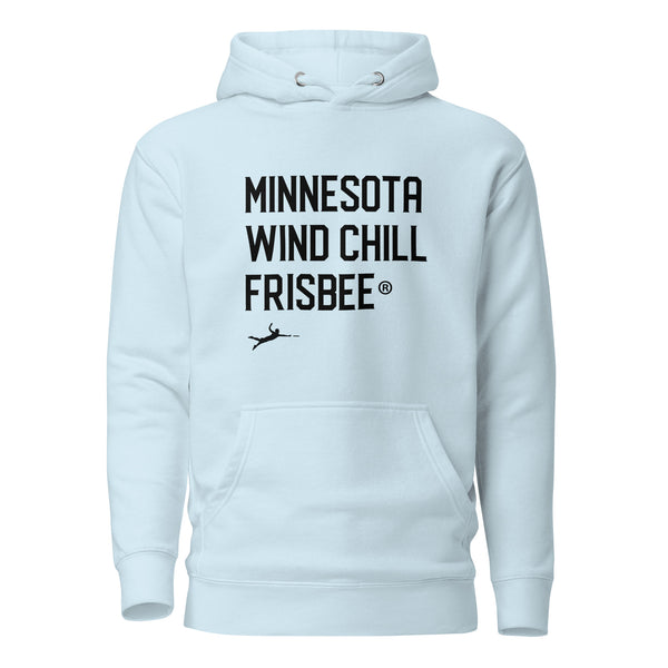 Wind Chill Light Blue Frisbee® Hoodie - Minnesota Wind Chill