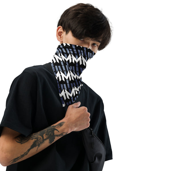 Wind Chill Black Pattern Bandana - Minnesota Wind Chill