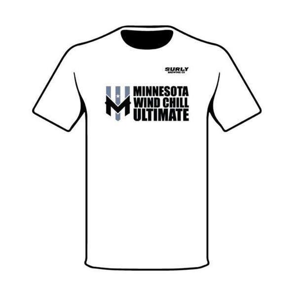Wind Chill White Classic T-Shirt - Minnesota Wind Chill